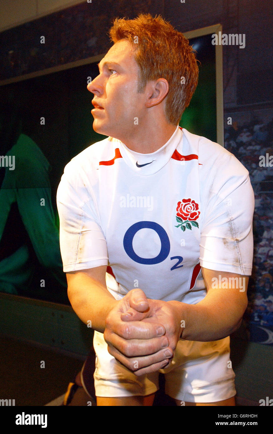 A waxwork of Rugby hero Jonny Wilkinson Stock Photo - Alamy