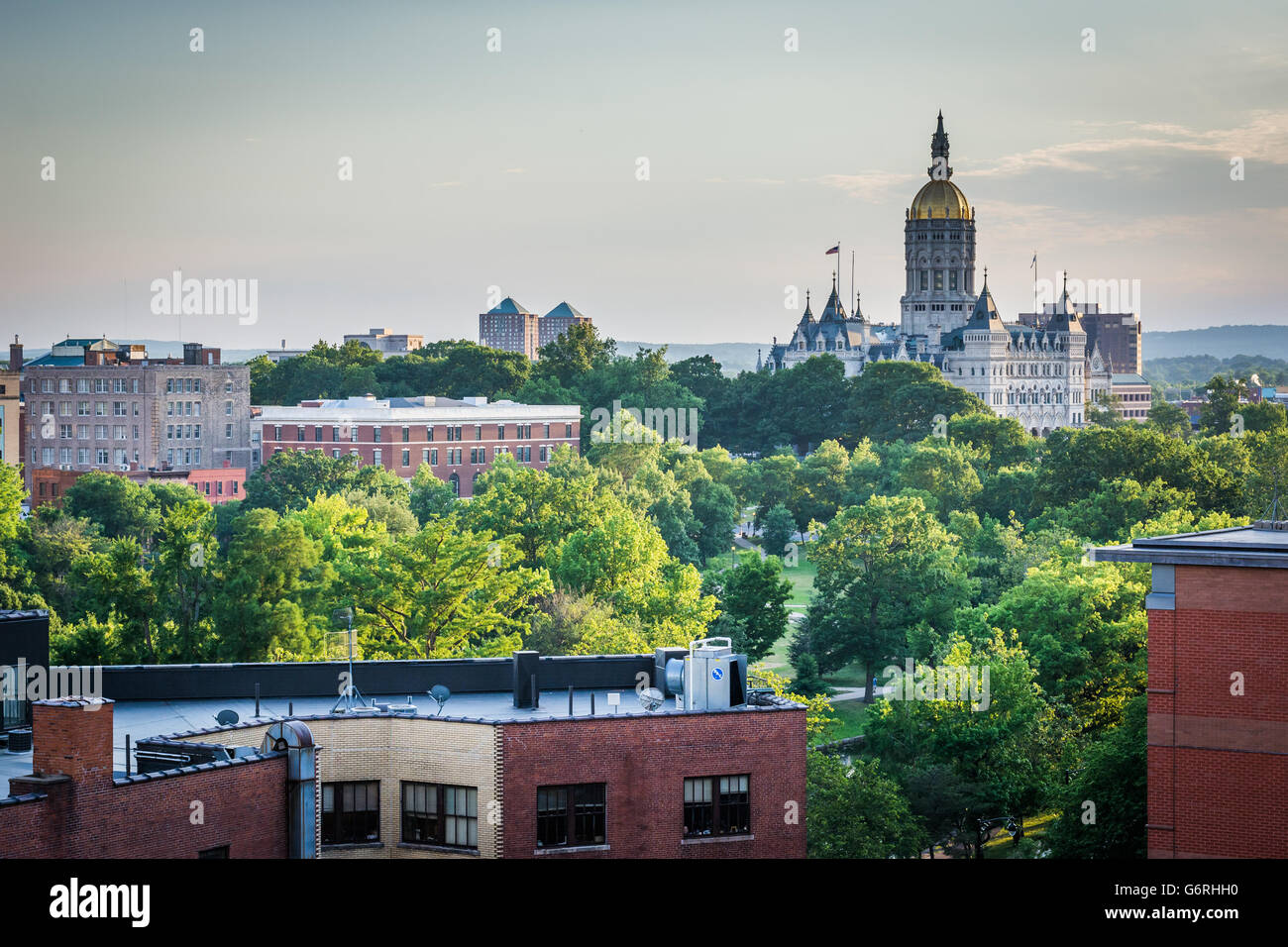 Buildings in downtown hartford hi-res stock photography and images - Alamy