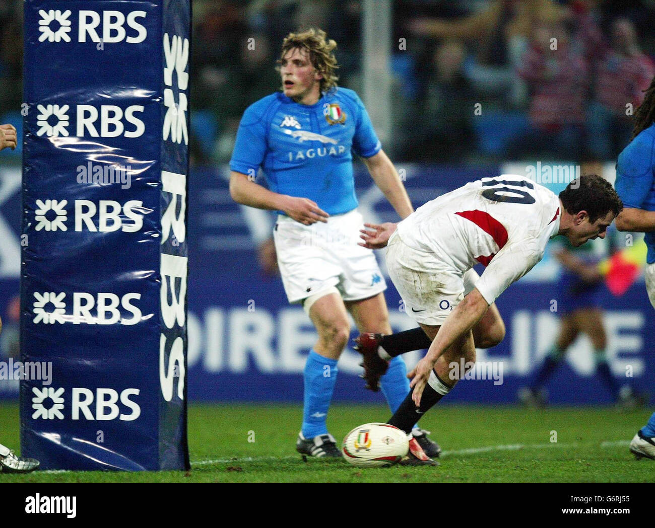 Rugby union action rbs six nations 6nat04 scoring hi-res stock ...