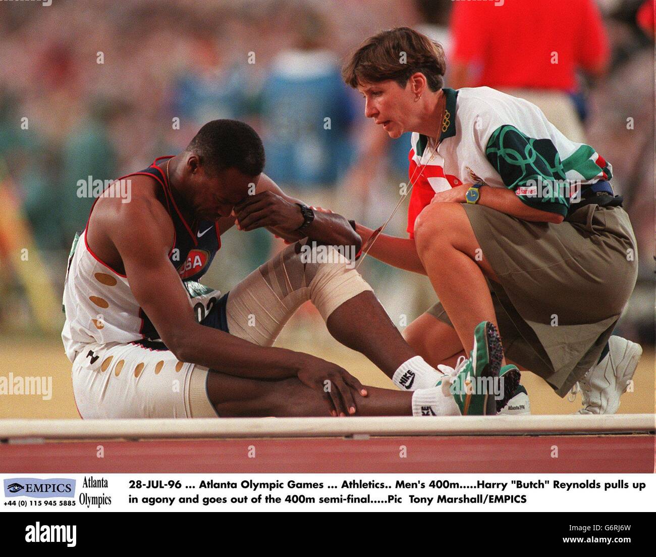 Atlanta olympic games athletics 400m hi-res stock photography and ...