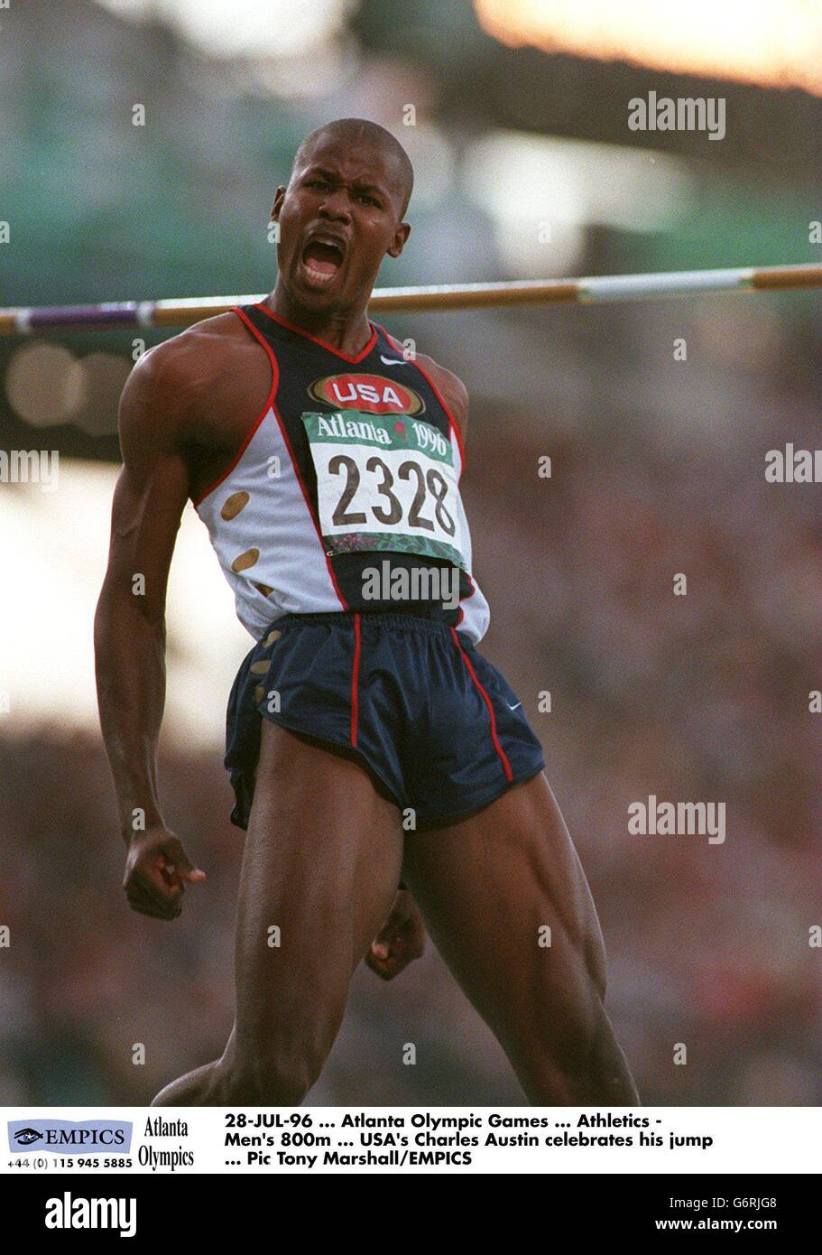 Charles austin high jump hi-res stock photography and images - Alamy