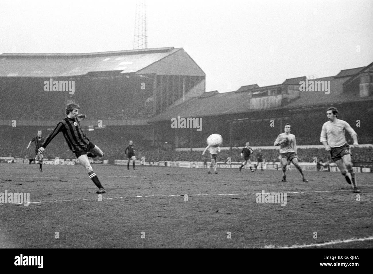 Manchester City's Colin Bell (left) scores his second goal in the ...