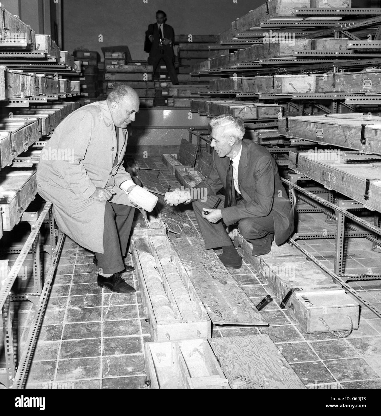 Construction site survey Black and White Stock Photos & Images - Alamy