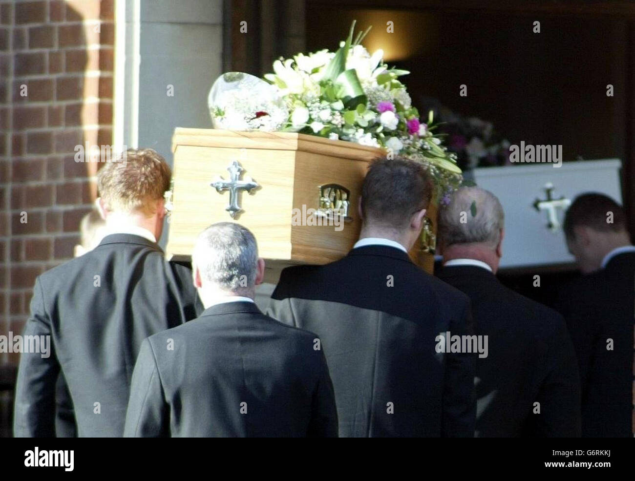 At grimsby crematorium the bodies of phoebe hicks hi-res stock ...