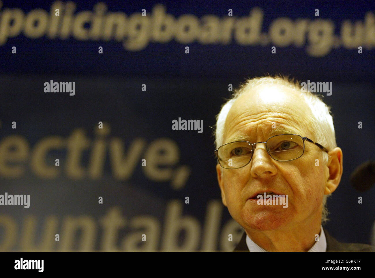 The chairman of Northern Ireland's Policing Board, Professor Desmond ...