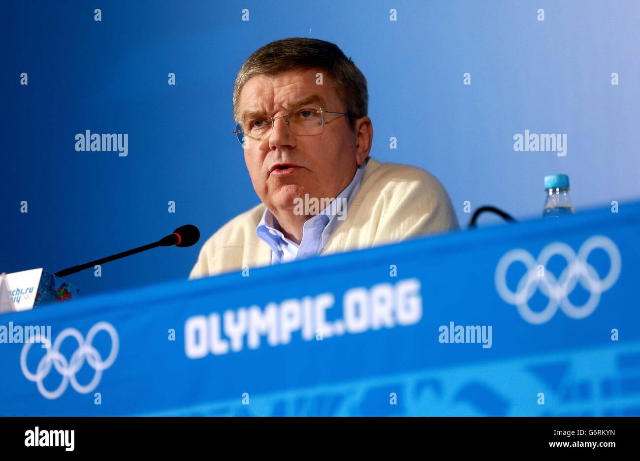 Ioc president thomas bach hi-res stock photography and images - Alamy