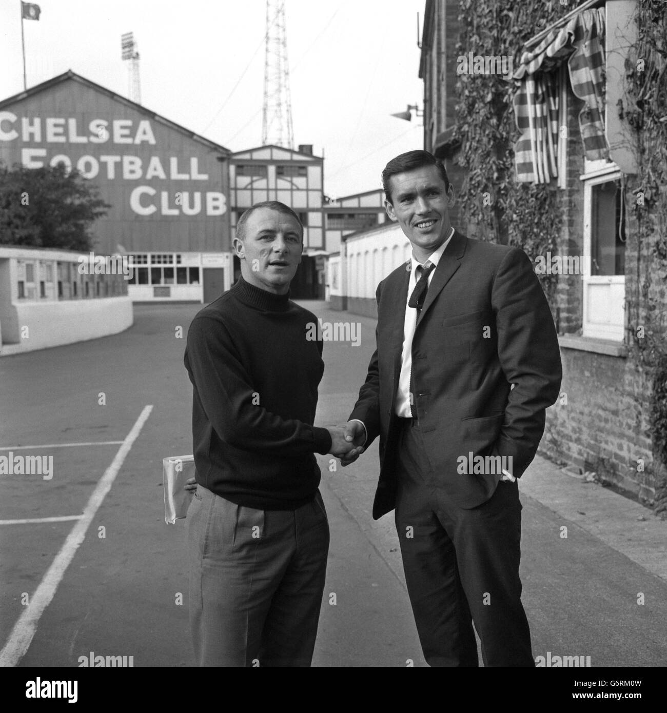 Soccer - Tony Hateley Signing - Chelsea - Stamford Bridge Stock Photo ...