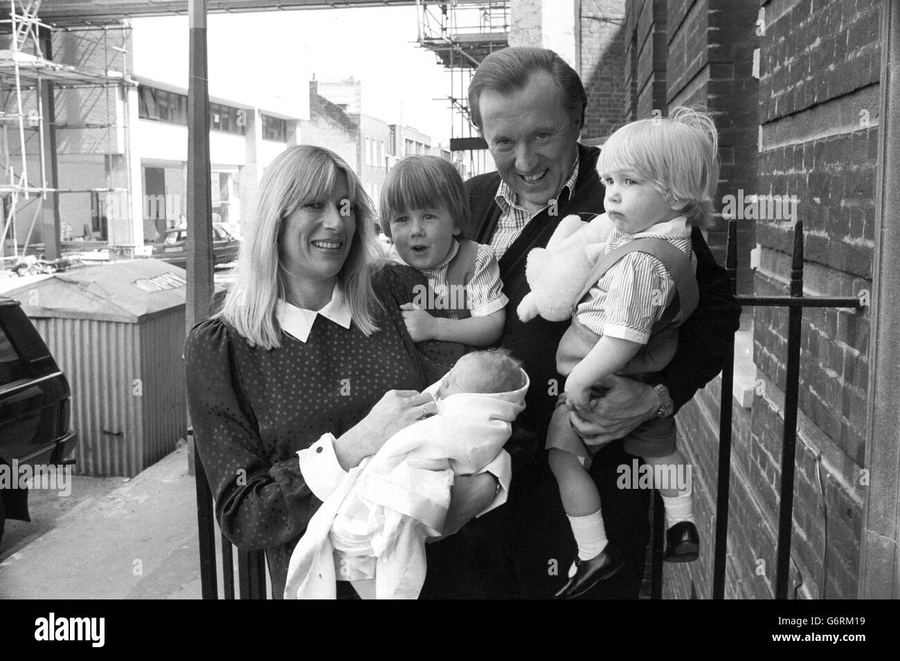 David frost family Black and White Stock Photos & Images - Alamy
