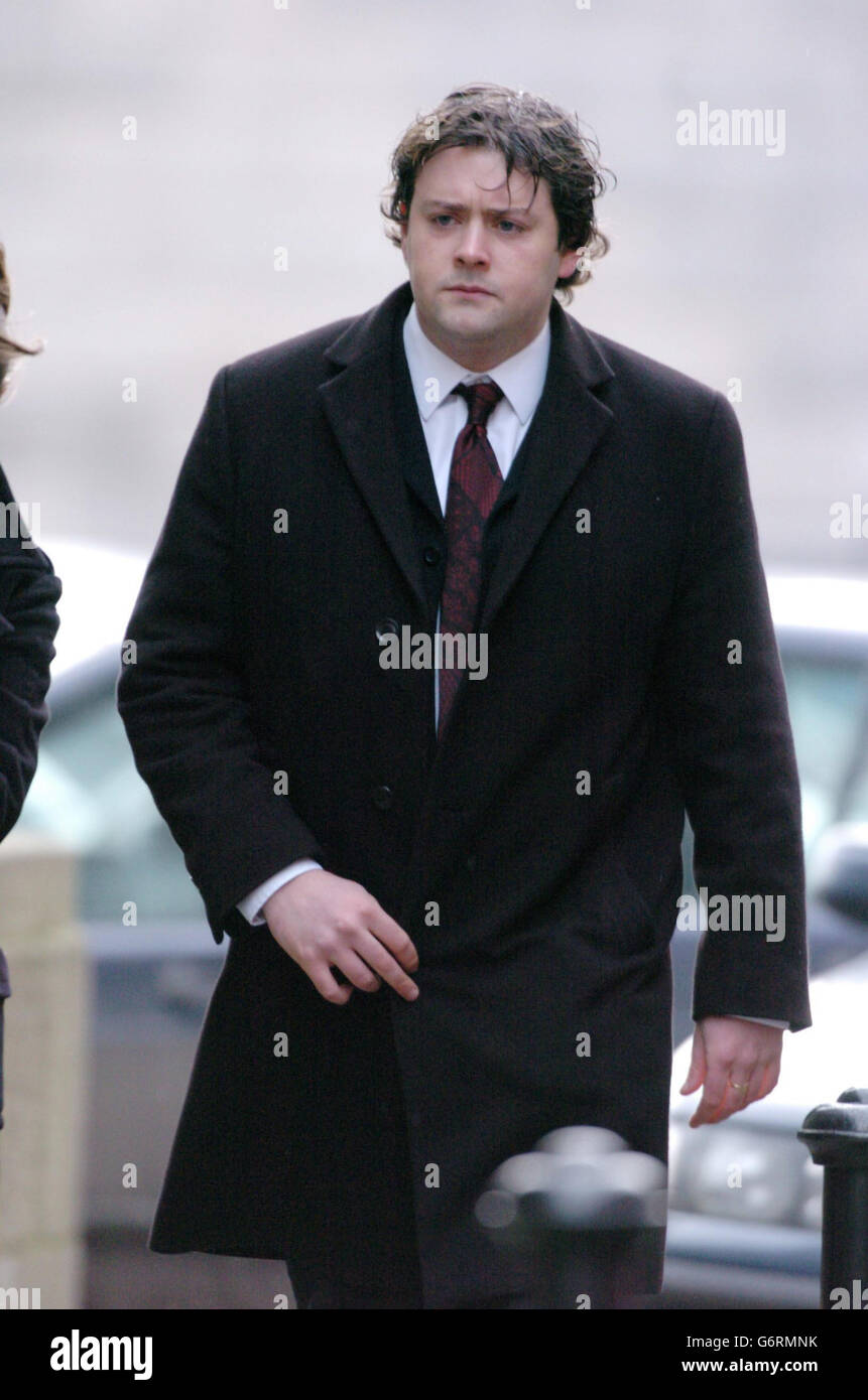 Desmond Ryan arrives at court Stock Photo - Alamy