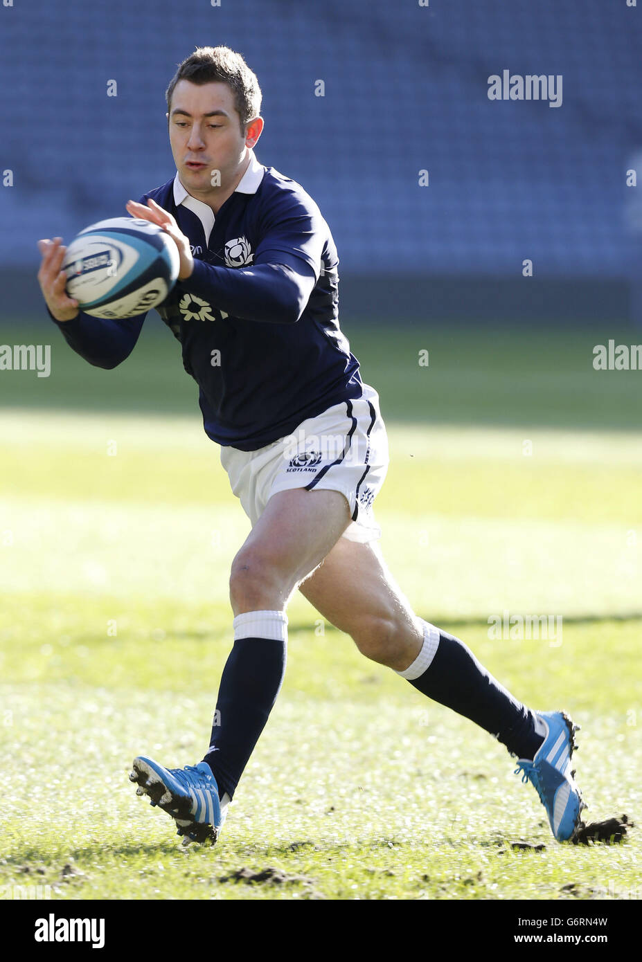 Rugby Union - RBS 6 Nations - Scotland v England - Scotland Captain's ...