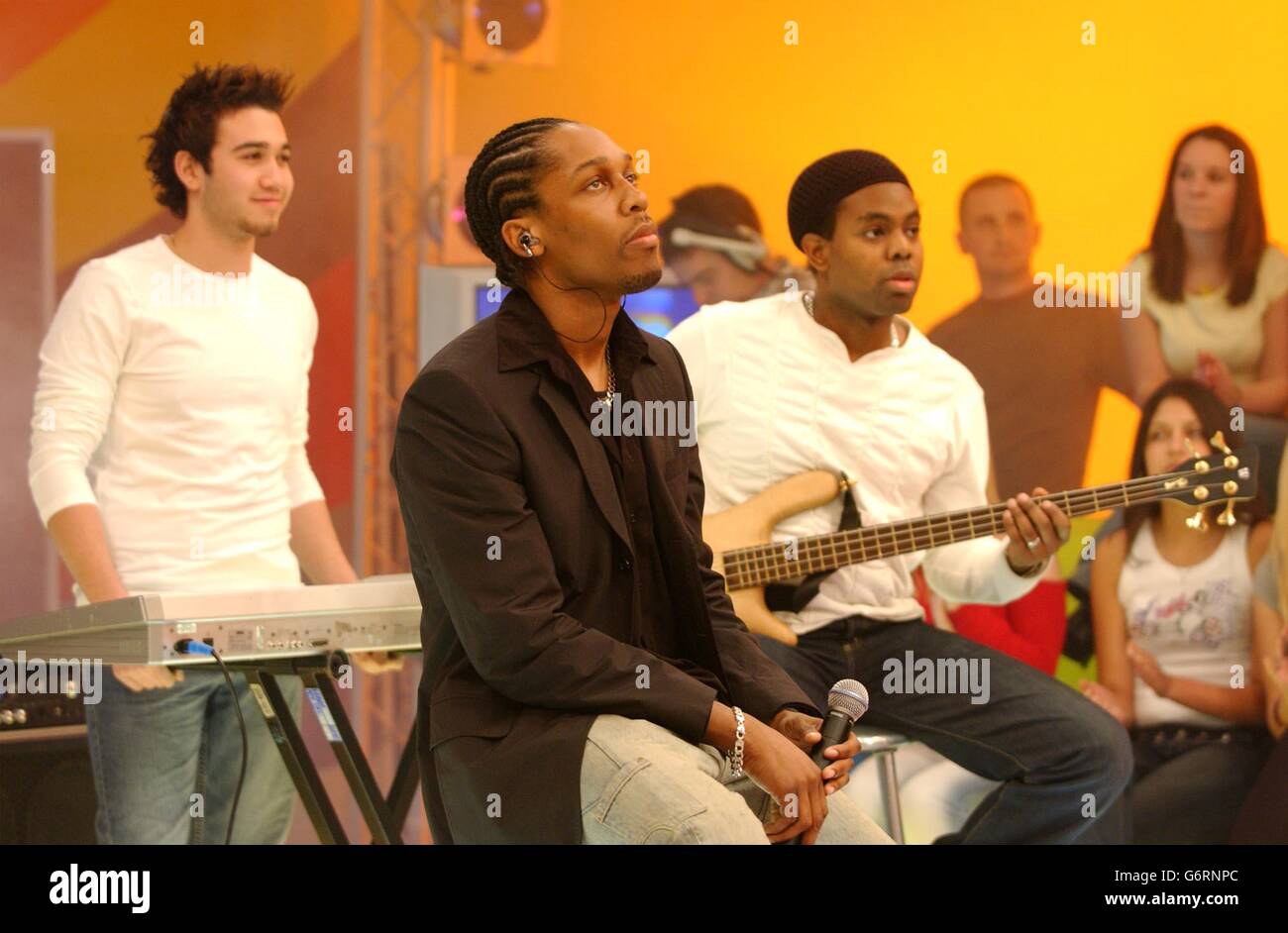 Lemar appearing on the MTV TRL UK show at the MTV studios in Camden ...