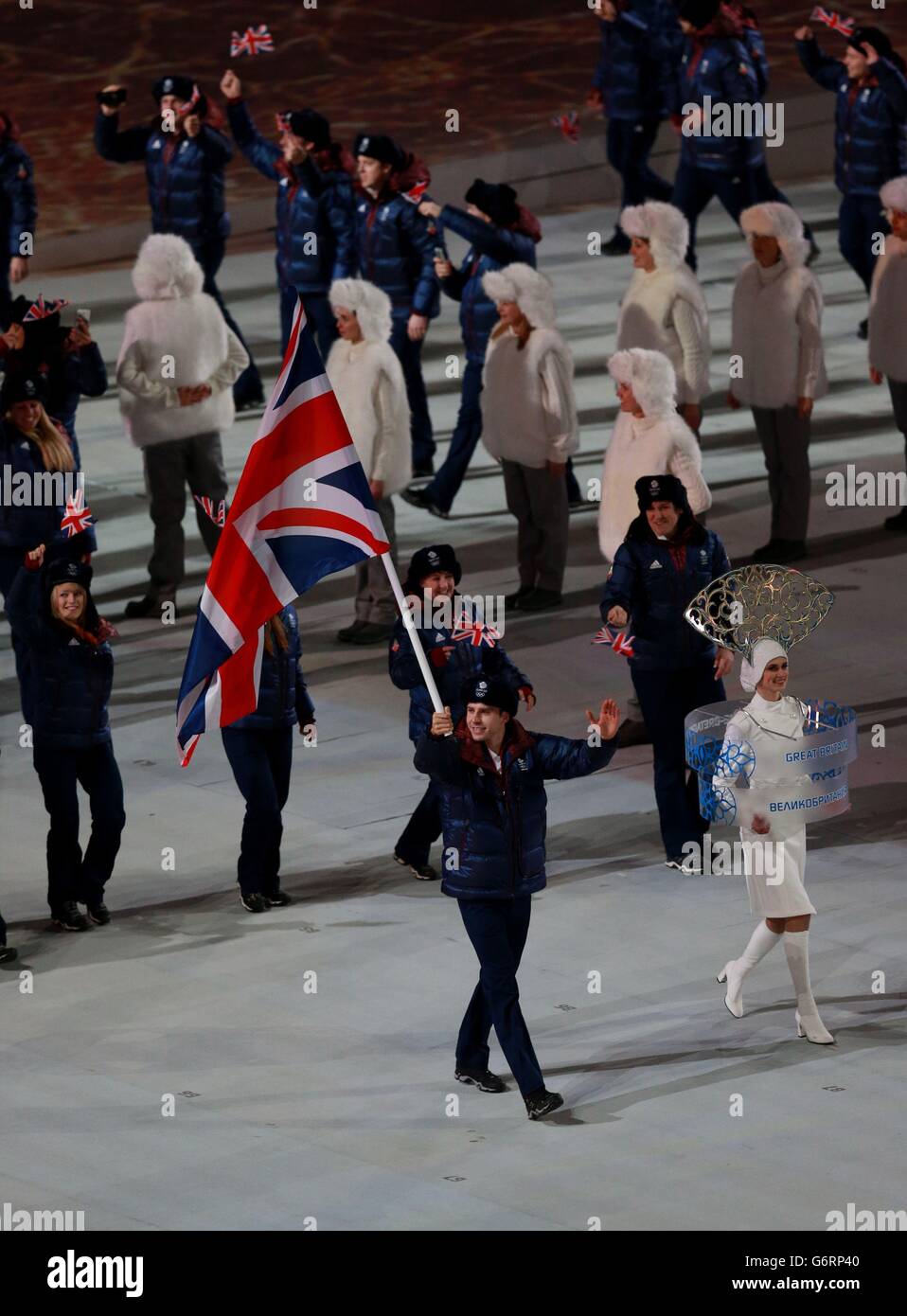Team russia olympics opening hi-res stock photography and images - Alamy
