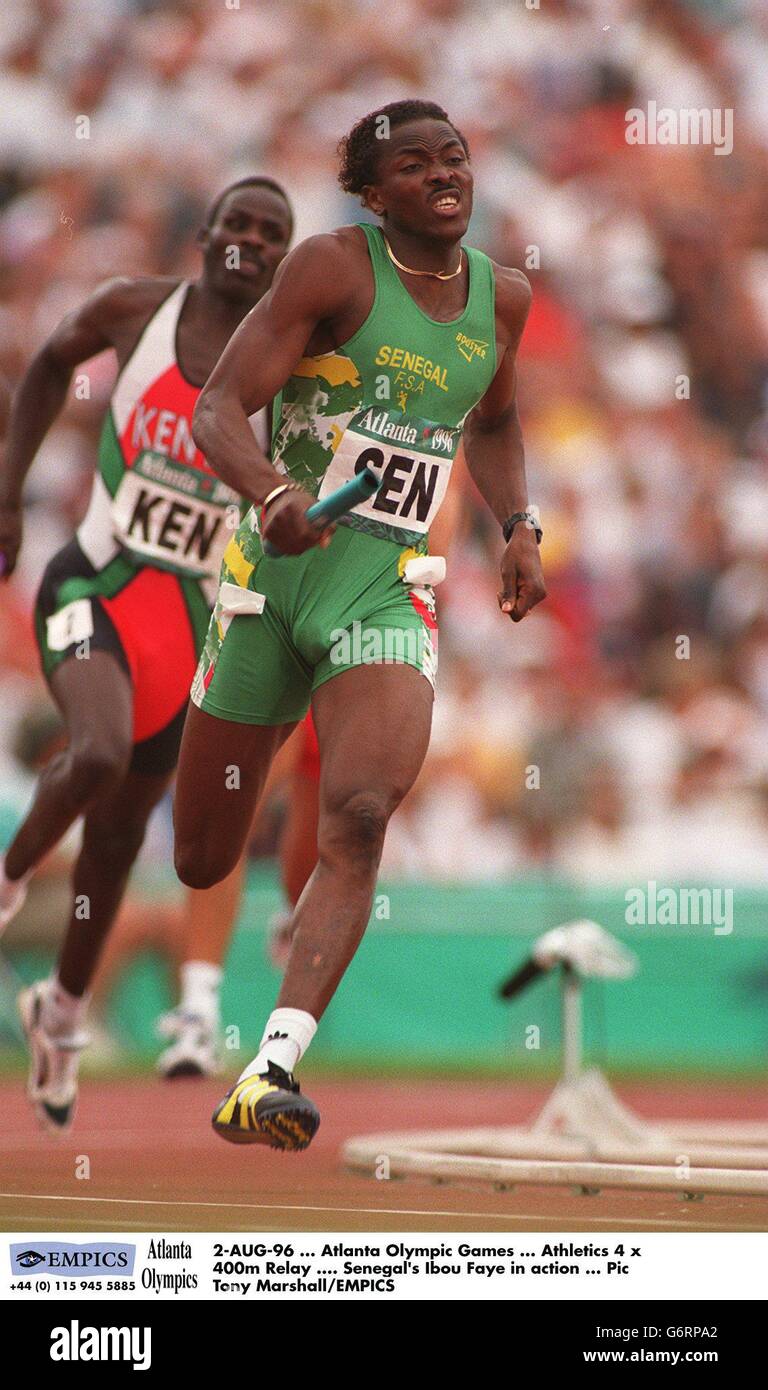 Atlanta Olympic Games ... Athletics 4 x 400m Relay Stock Photo - Alamy