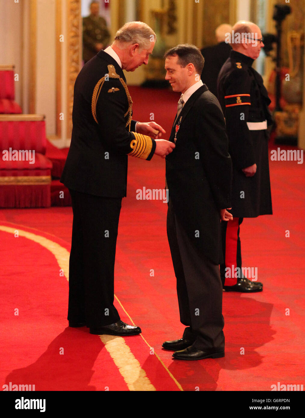 Ian Burrell from Southend On Sea is made a Member of the Order of the ...