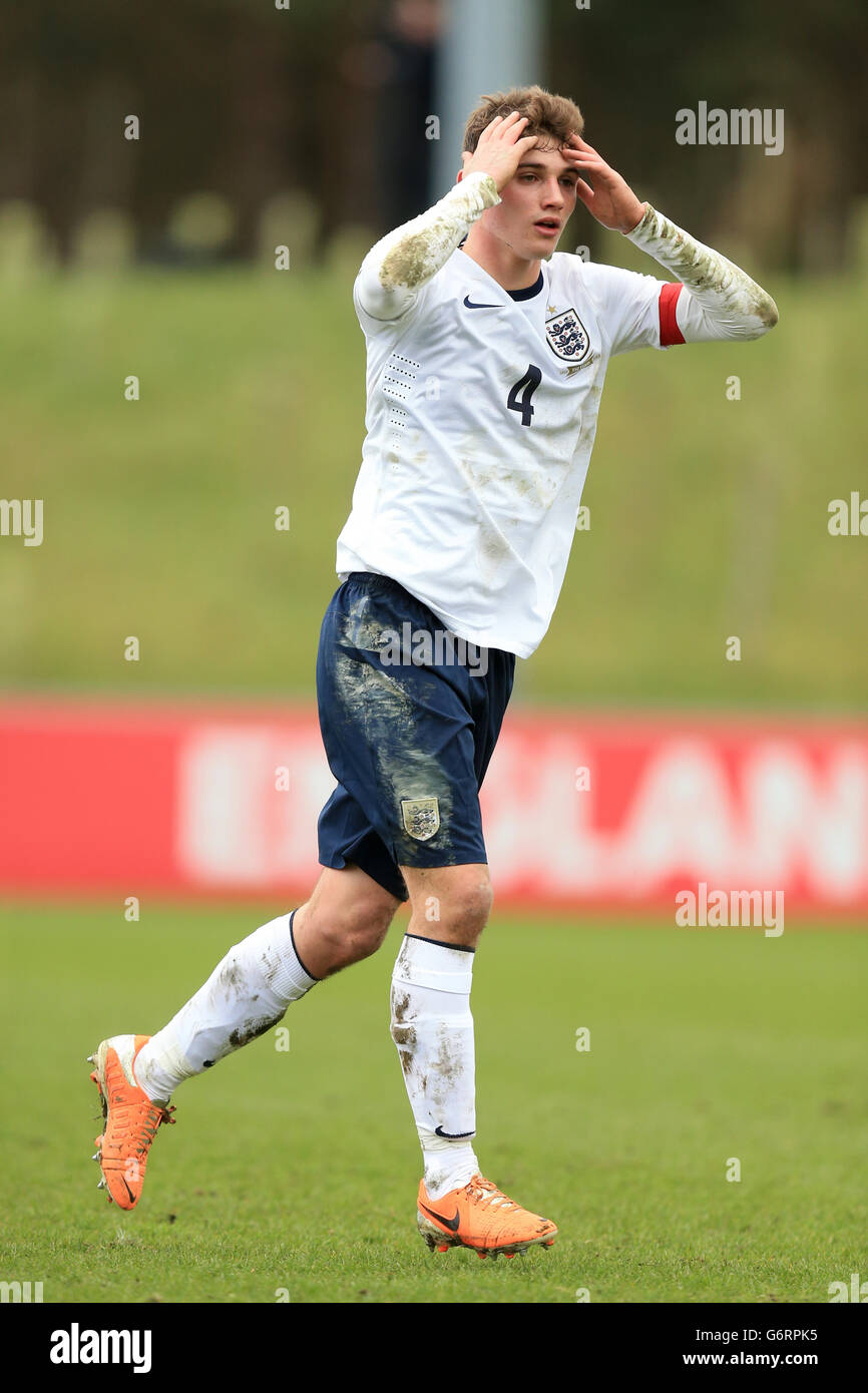 Soccer under 17 international friendly england belgium st georges park ...