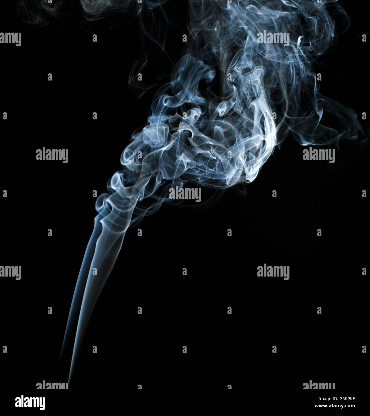 Abstract light smoke on a dark background Stock Photo - Alamy