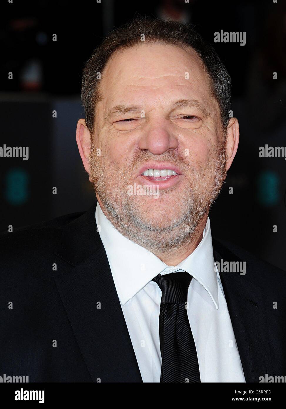 Harvey Weinstein arriving at The EE British Academy Film Awards 2014 ...