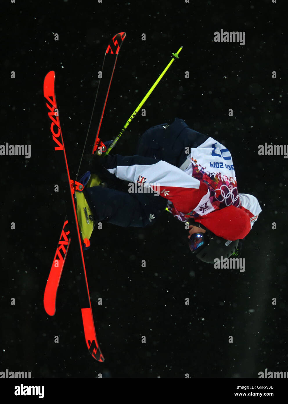 Great Britain's Murray Buchan in the Men's Ski Halfpipe at the Rosa ...