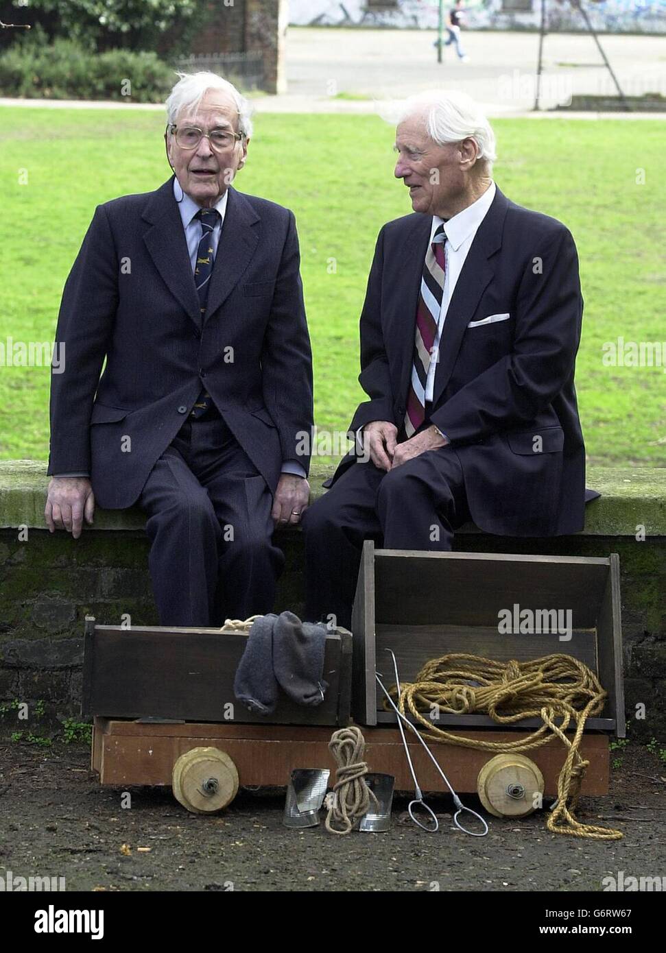 Survivors of the Stalag Luft III camp in Sagan, Germany, Squadron ...