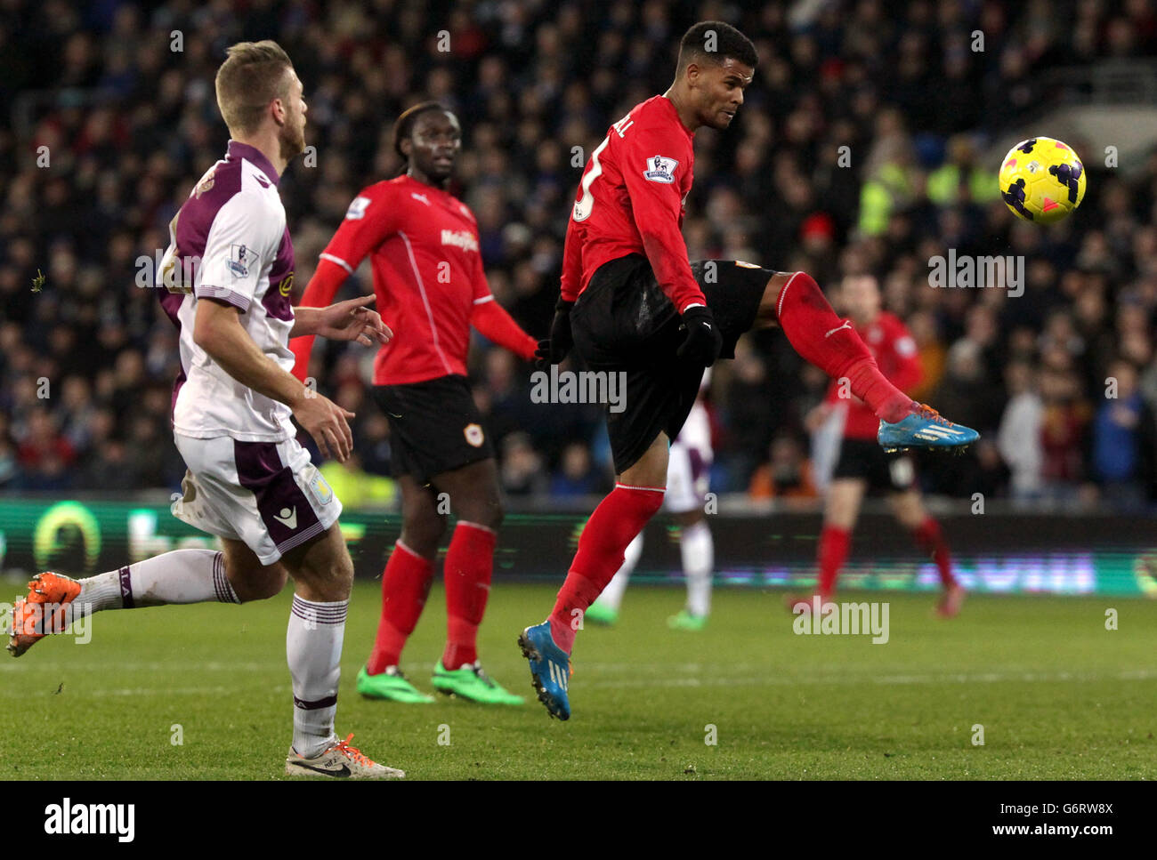 Cardiff city stadium goal hi-res stock photography and images - Alamy