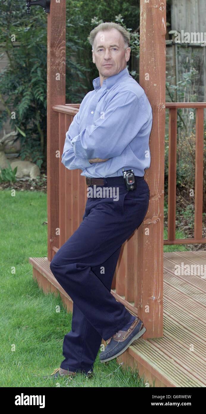 1995 Lottery winner Tom Papworth at his home in Welwyn Garden City ...