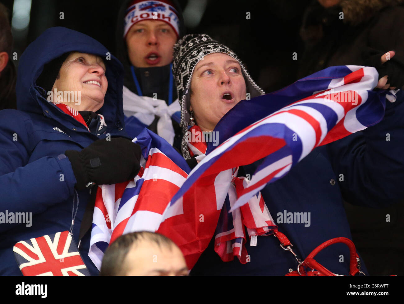 Denise Walker and Jean Holden (mother and grandmother of Great Britain ...