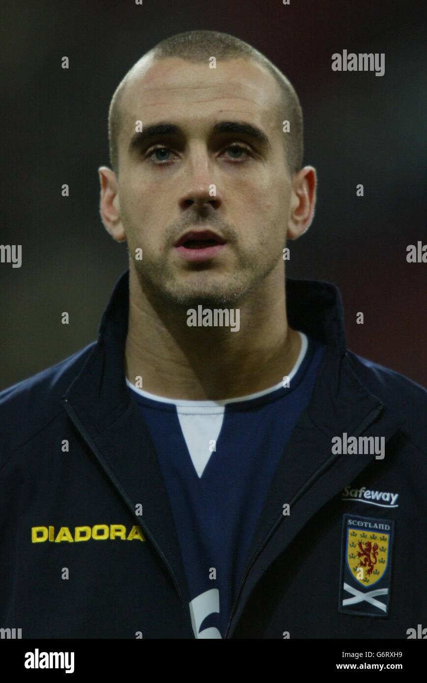 Paul Ritchie of Scotland ahead of the international friendly match at ...