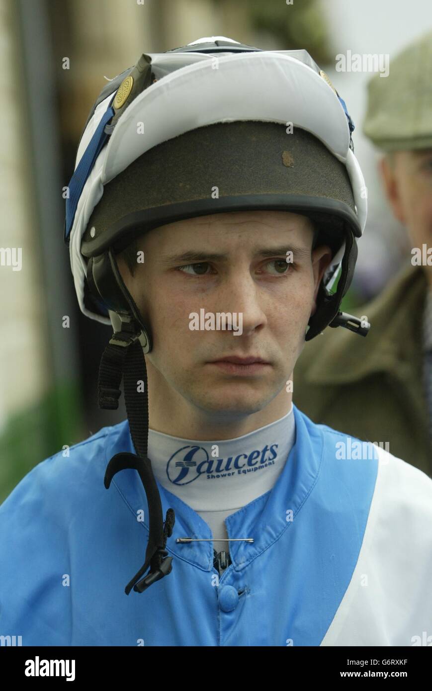 R Mackenzie Jockey Warwick. Jockey Roderick Mackenzie at Warwick races ...
