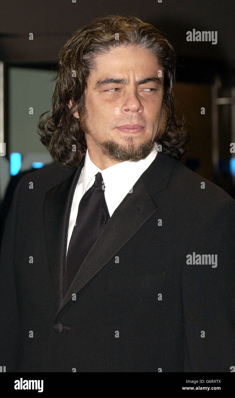 Actor Benicio Del Toro arriving at the Orange British Academy Film ...