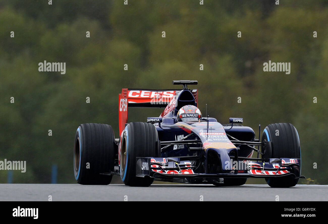 Formula One - 2014 Testing - Day Four - Circuito de Jerez Stock Photo ...