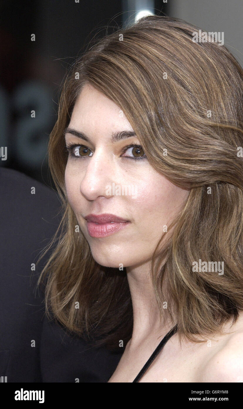 Sofia Coppola BAFTAS Stock Photo - Alamy