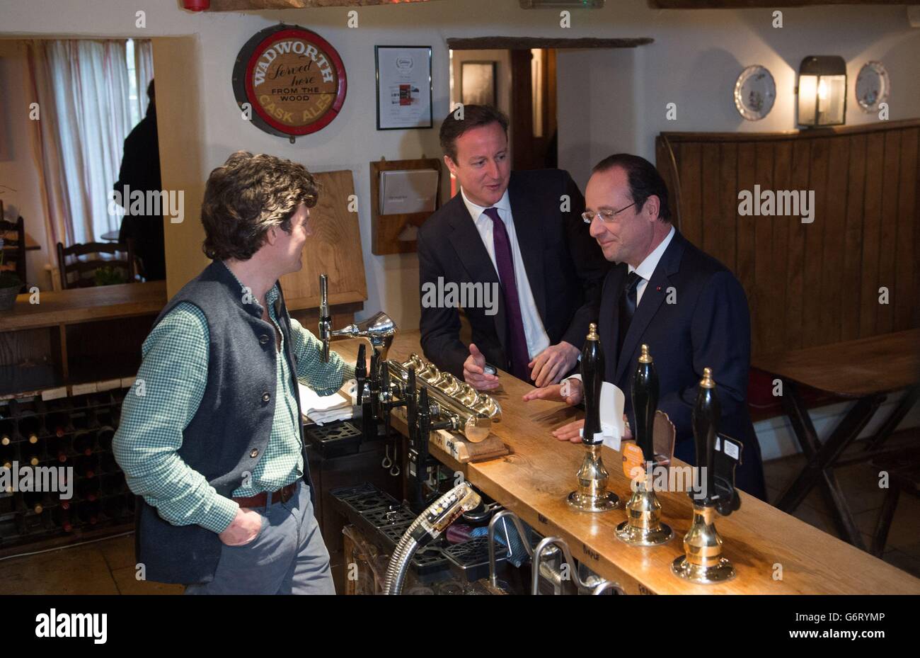 Archie orr ewing left and had lunch hi-res stock photography and images ...