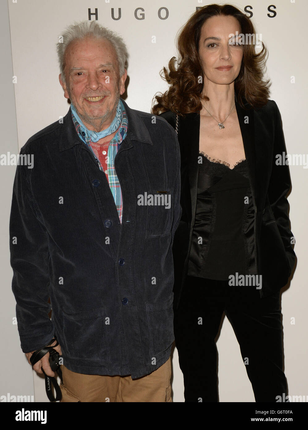 David Bailey and Catherine Bailey attend the private viewing of Bailey ...