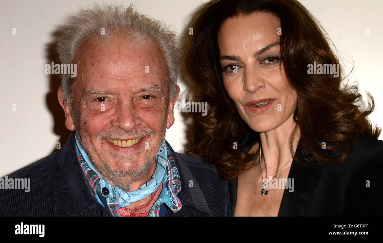 David Bailey and Catherine Bailey attend the private viewing of Bailey ...