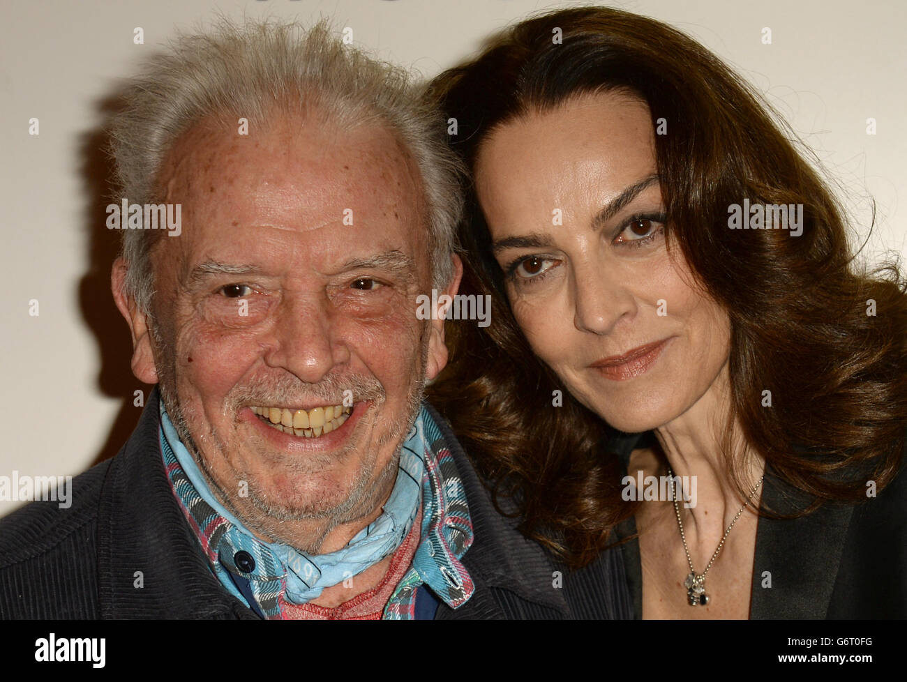 David Bailey and Catherine Bailey attend the private viewing of Bailey ...