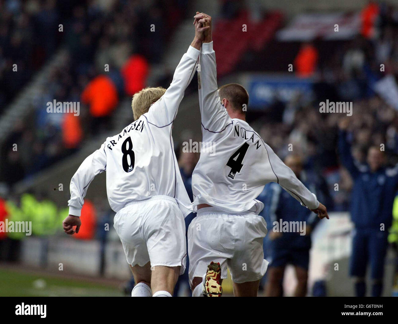 Sport football action scoring kevin nolan hi-res stock photography and ...