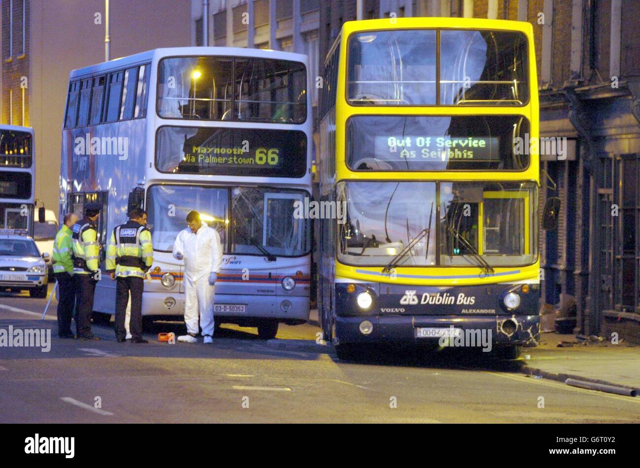Bus Crash in Dublin claims 5 lives Stock Photo - Alamy