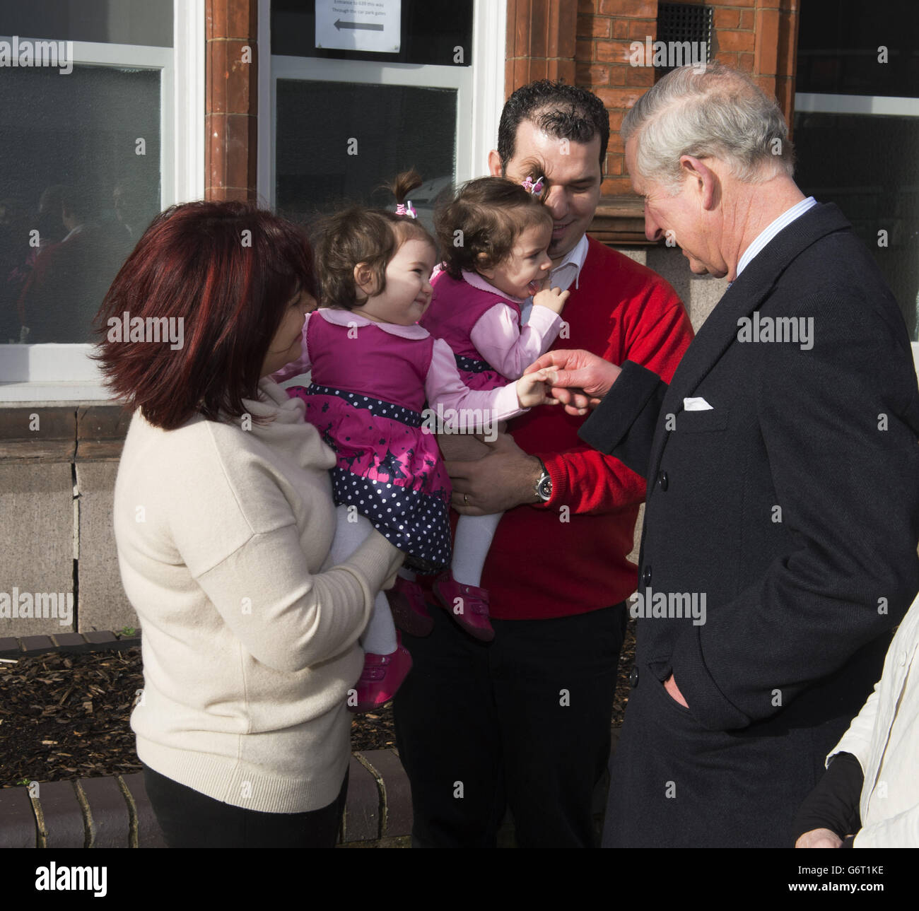 The Prince of Wales meets husband and wife Mehmet and Burcin Akbasak ...