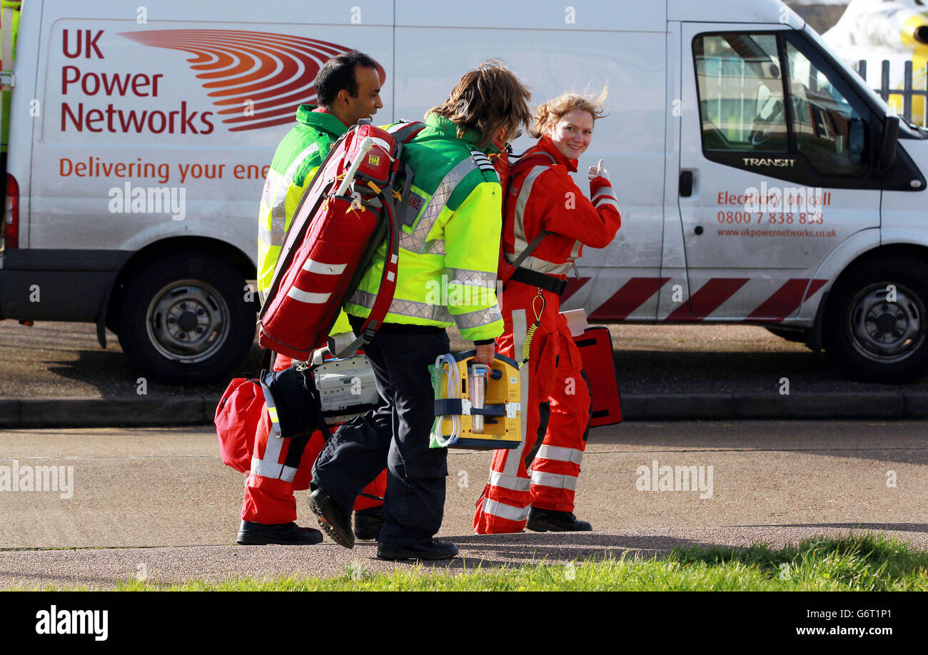 Emergency services scene explosion hi-res stock photography and images ...