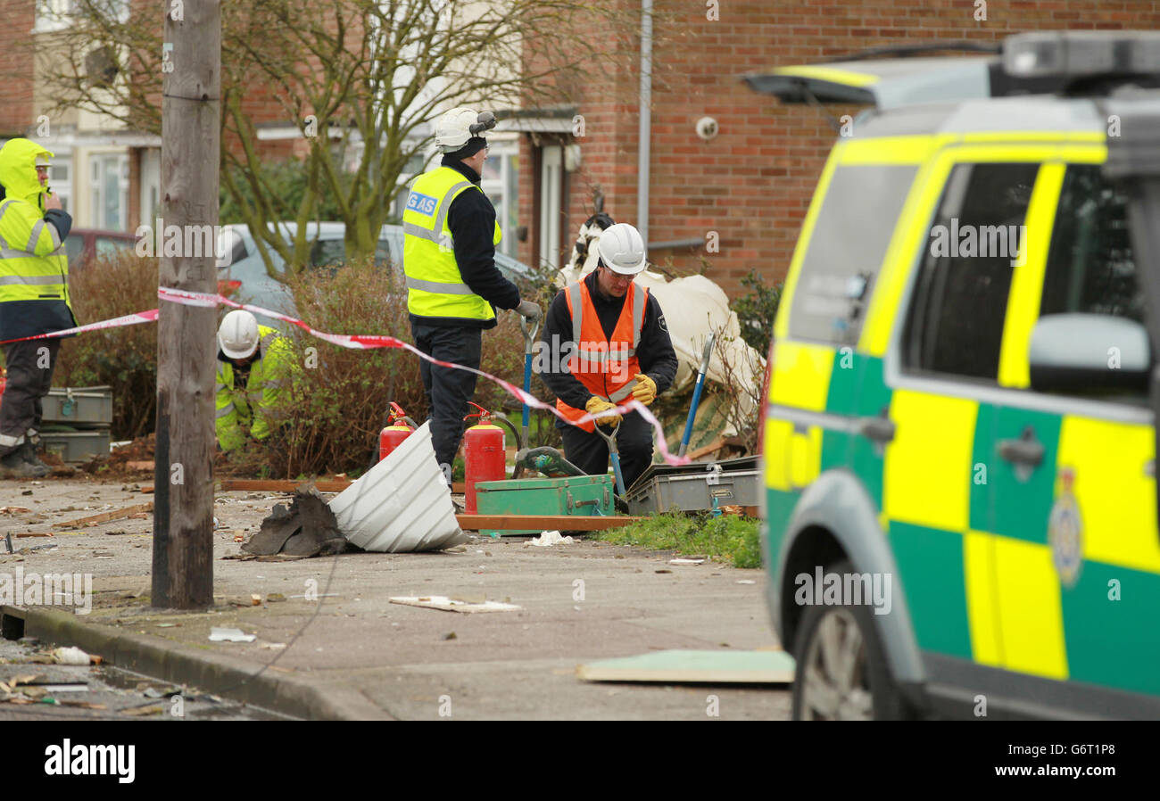 Police explosion hi-res stock photography and images - Alamy