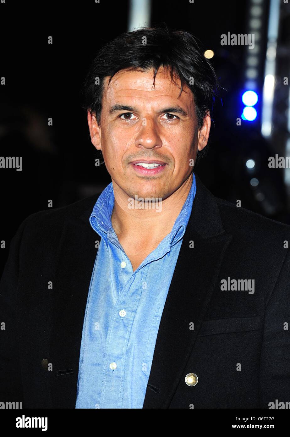 Chris coleman arriving premiere robocop bfi imax hi-res stock ...