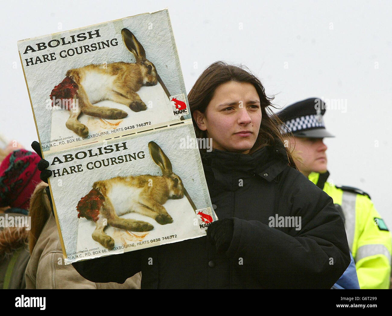 Anti hunting demonstration hi-res stock photography and images - Alamy
