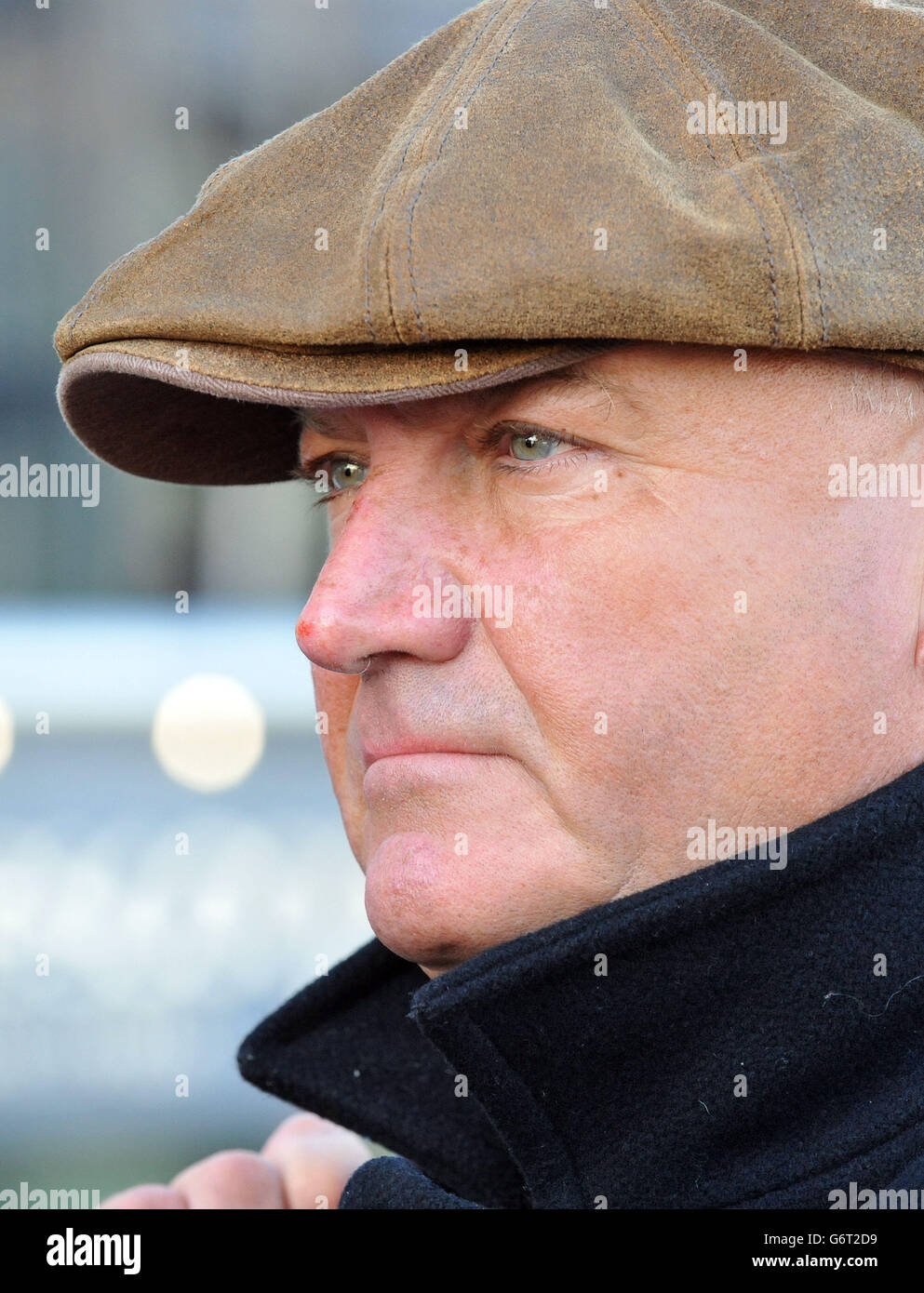 Union leader Bob Crow, general secretary of the RMT union Stock Photo ...