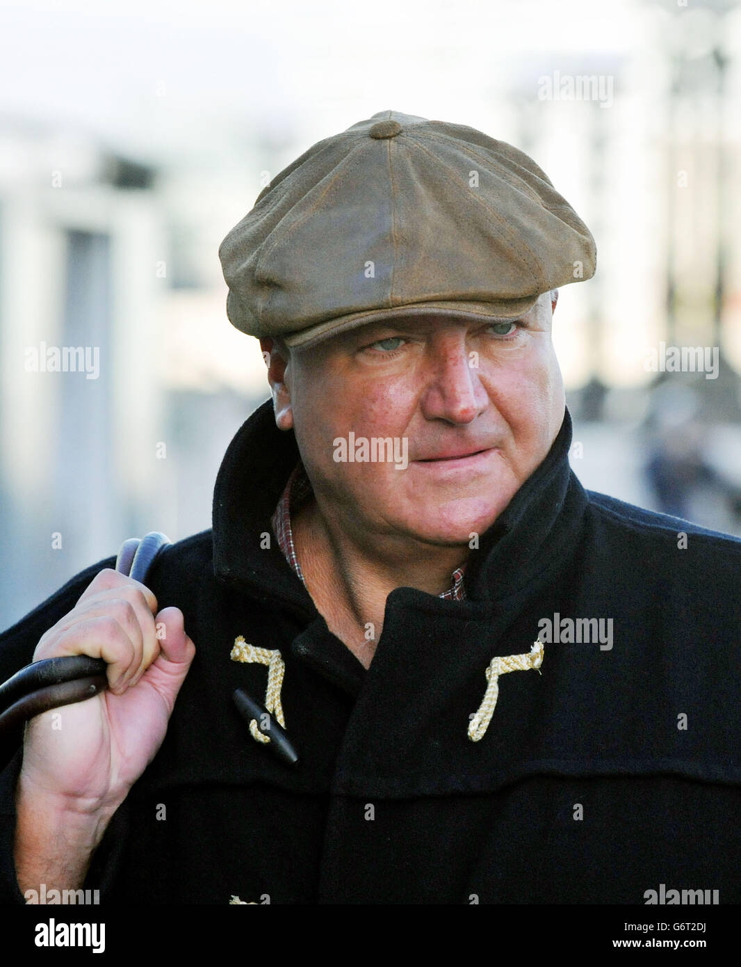 Union leader Bob Crow, general secretary of the RMT union Stock Photo ...