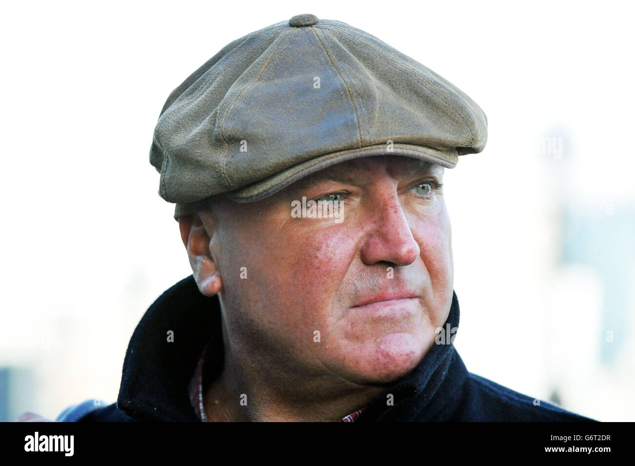 Union leader Bob Crow, general secretary of the RMT union Stock Photo ...