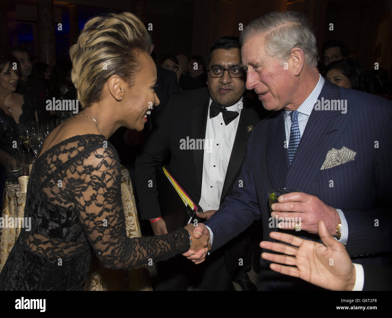 British Asian Trust Reception - London Stock Photo - Alamy