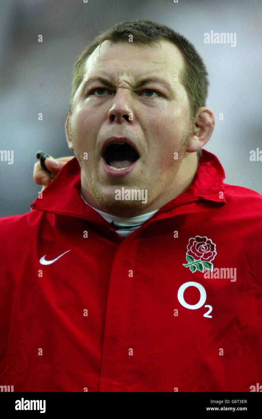 RBS 6 Nations Steve Thompson Stock Photo - Alamy