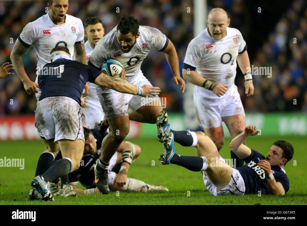 Rugby Union - RBS 6 Nations - Scotland v England - Murrayfield Stadium ...