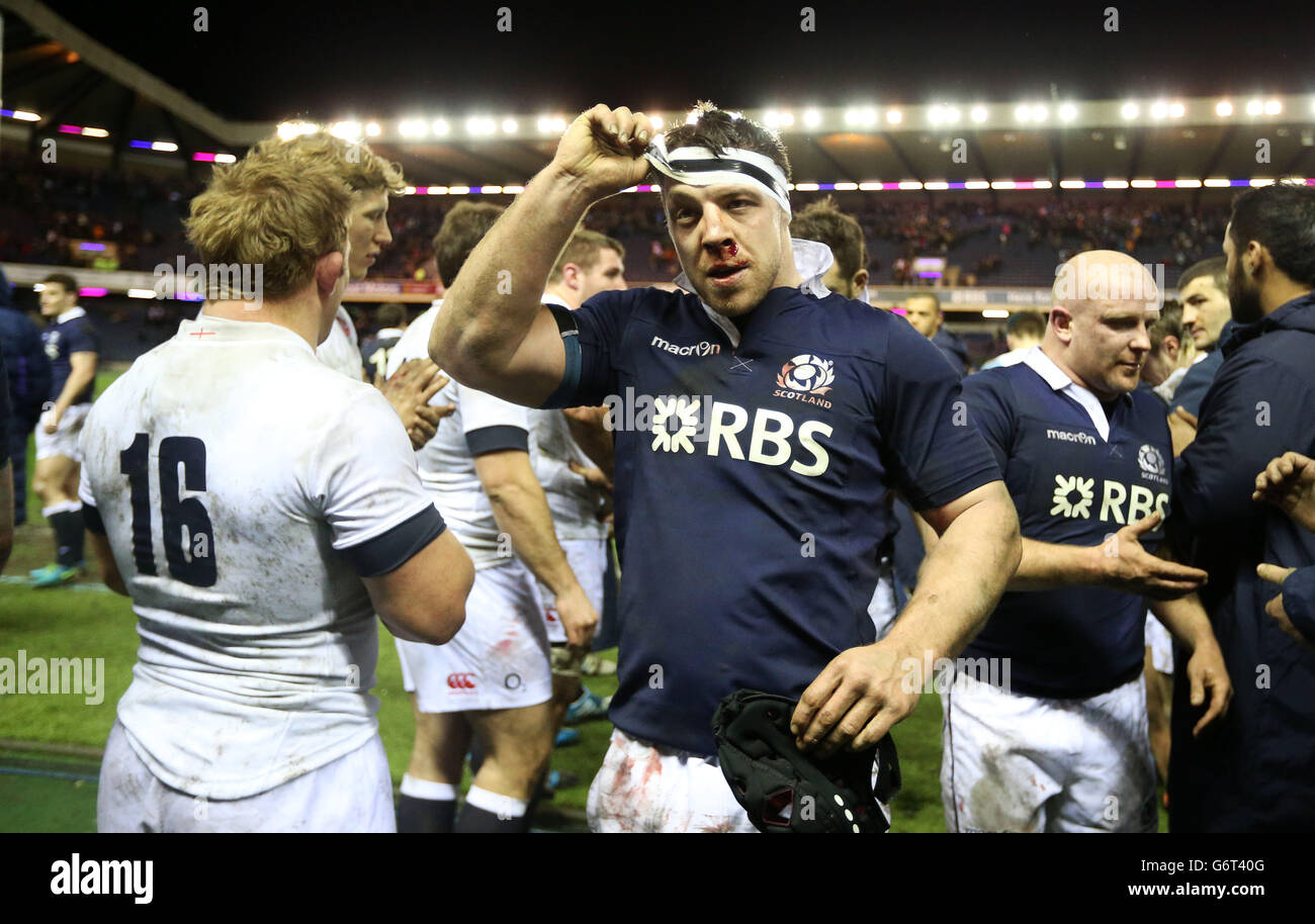 Scotlands alasdair dickinson after rbs 6 nations match murrayfield hi ...
