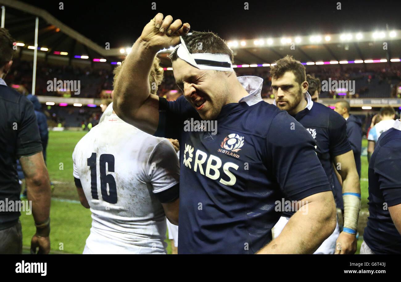 Rugby Union - RBS 6 Nations - Scotland v England - Murrayfield Stadium ...